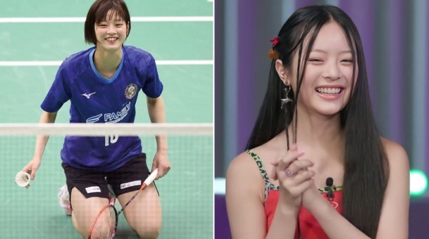 日本羽毛球運動員因長得像NewJeans的Hanni而走紅 - SeoulSunday.com