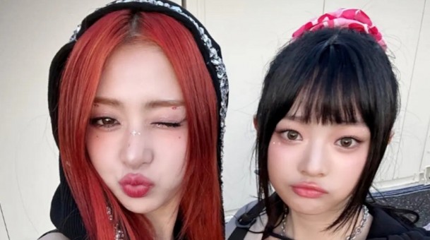 LE SSERAFIM許允真和NewJeans的Hanni一起觀賞吉卜力動畫電影！他們一起看的作品是？ - SeoulSunday.com